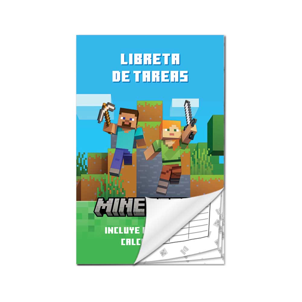 Libreta de Tareas Granmark Minecraft | DelSol