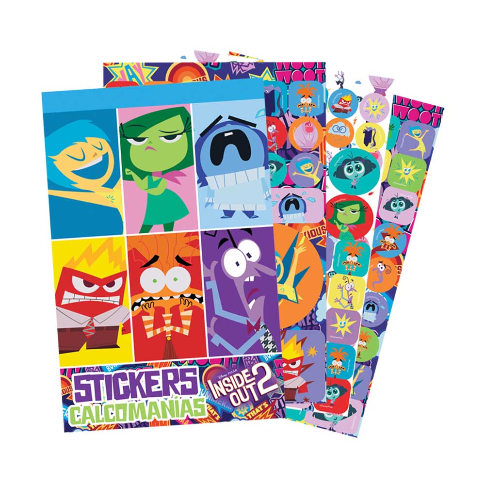 Block de Stickers Granmark Disney Pixar Intensamente 2 | DelSol