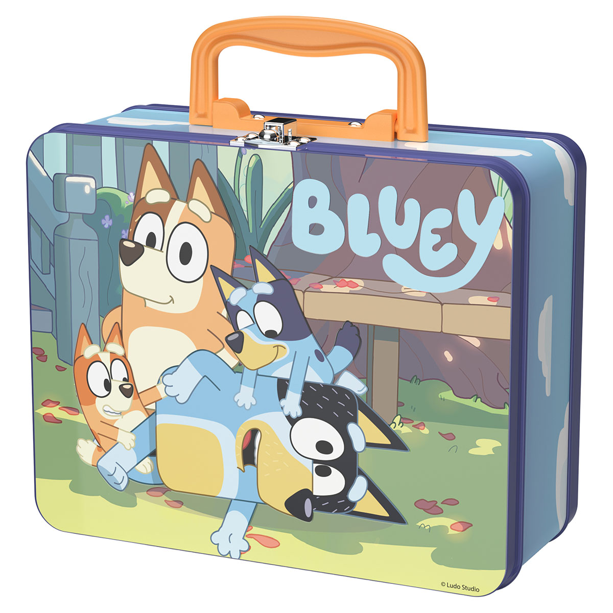 Rompecabezas Spin Master Kids Puzzles Bluey Lata Lonchera 24 Piezas ...