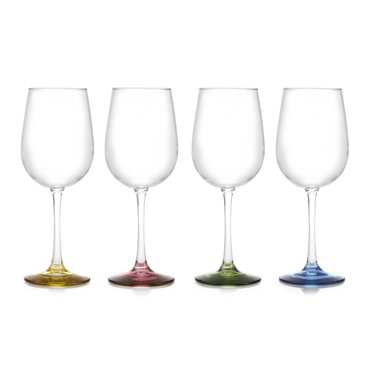 Juego de Copas Libbey Pie Atomizado 4 Piezas | DelSol