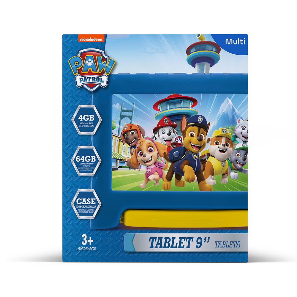 Tablet Multi Paw Patrol 9 Pulgadas 64 GB | DelSol