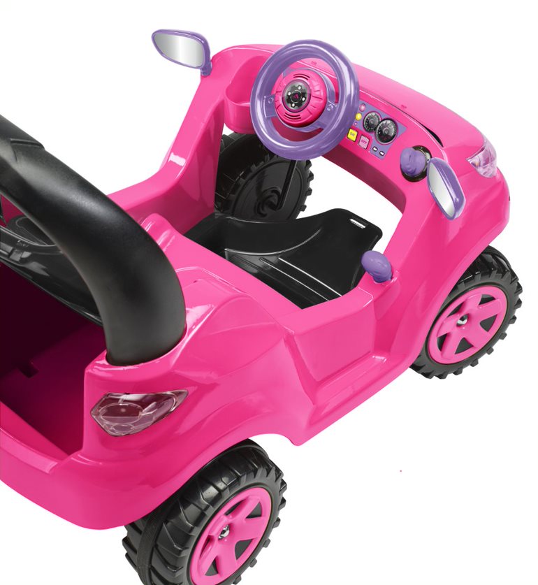 Carro Montable de Empuje Prinsel Adventure Girl Rosa | DelSol