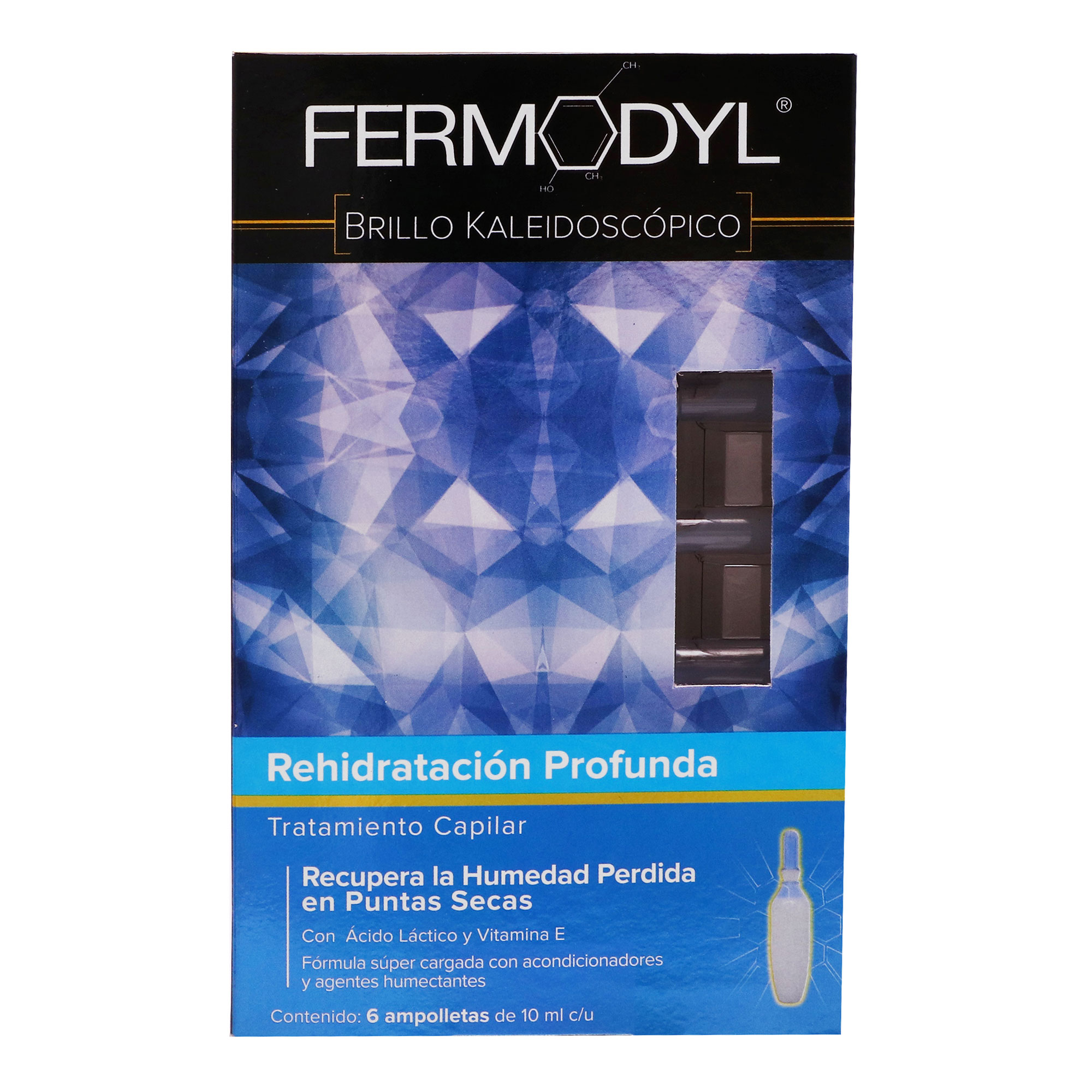 Tratamiento Rehidratación Profunda Fermodyl 6 Ampolletas 10 ml c/u | DelSol
