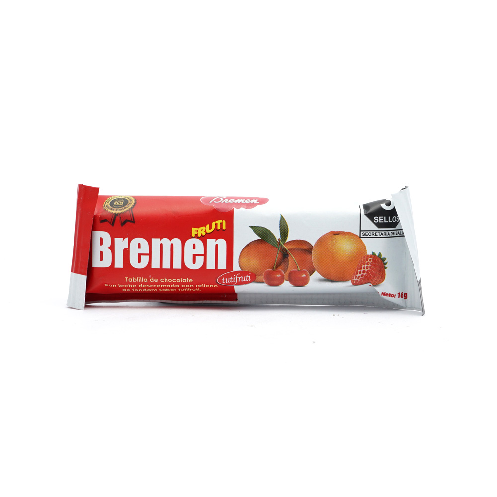 Chocolate Fruti Bremen 16 g | DelSol