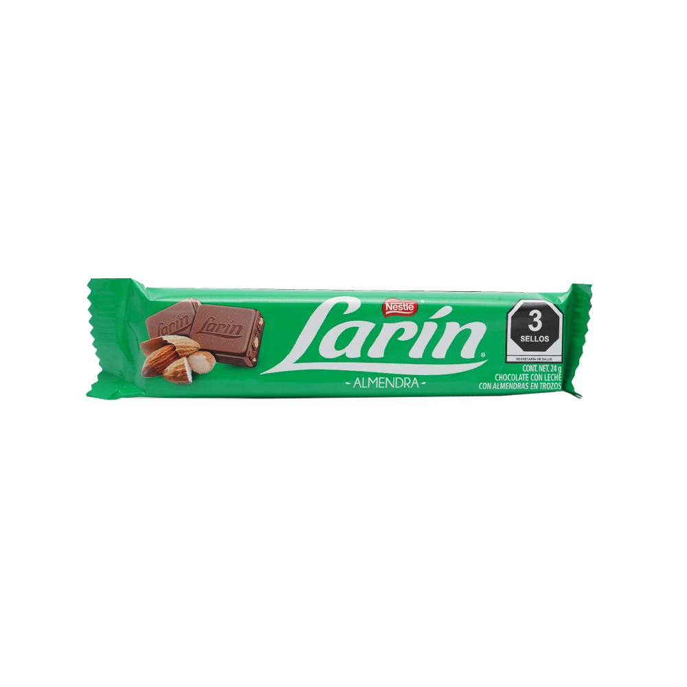 Chocolate Larín Almendra 24 g | DelSol