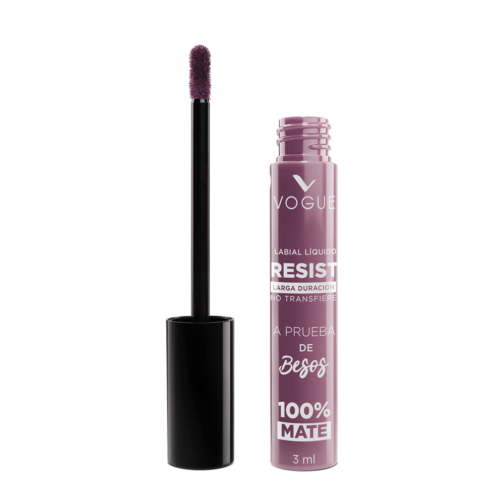 Labial Líquido Vogue Resist Mate Mística 3 ml | DelSol