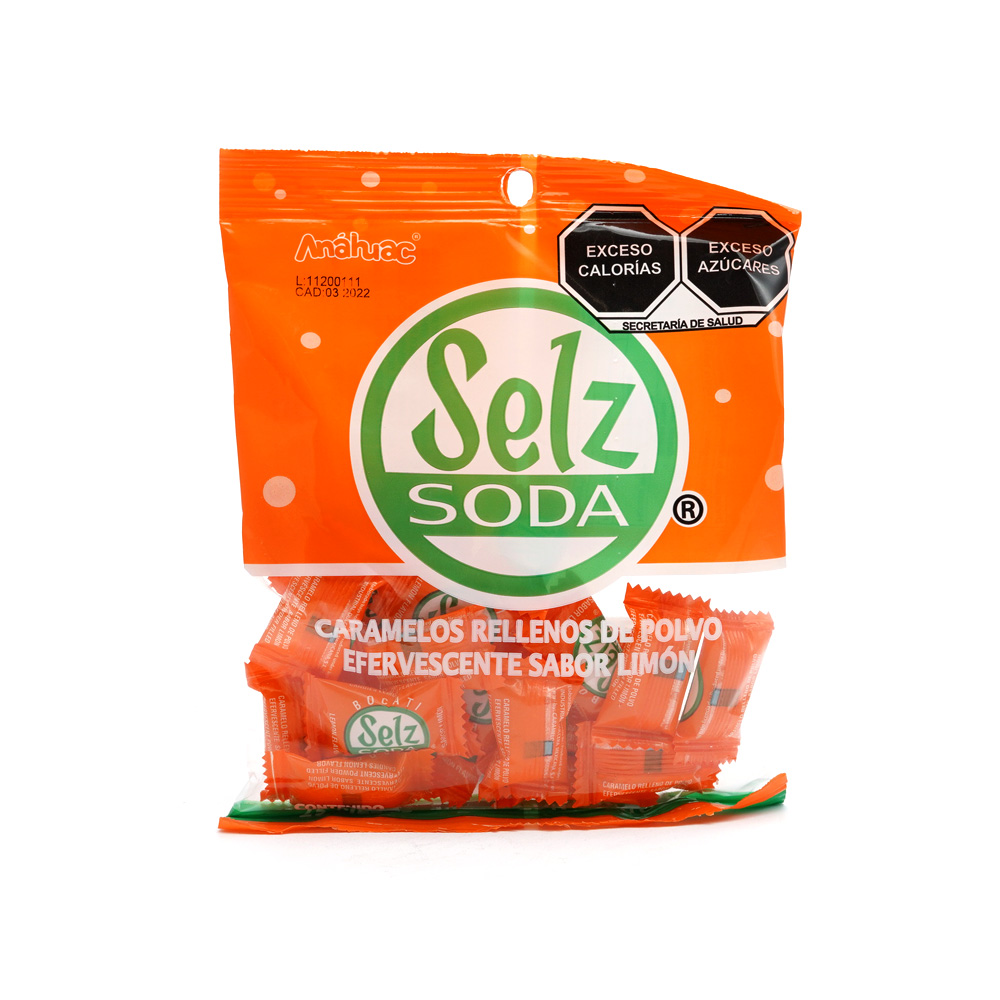 Caramelos Selz Soda 25 Piezas | DelSol