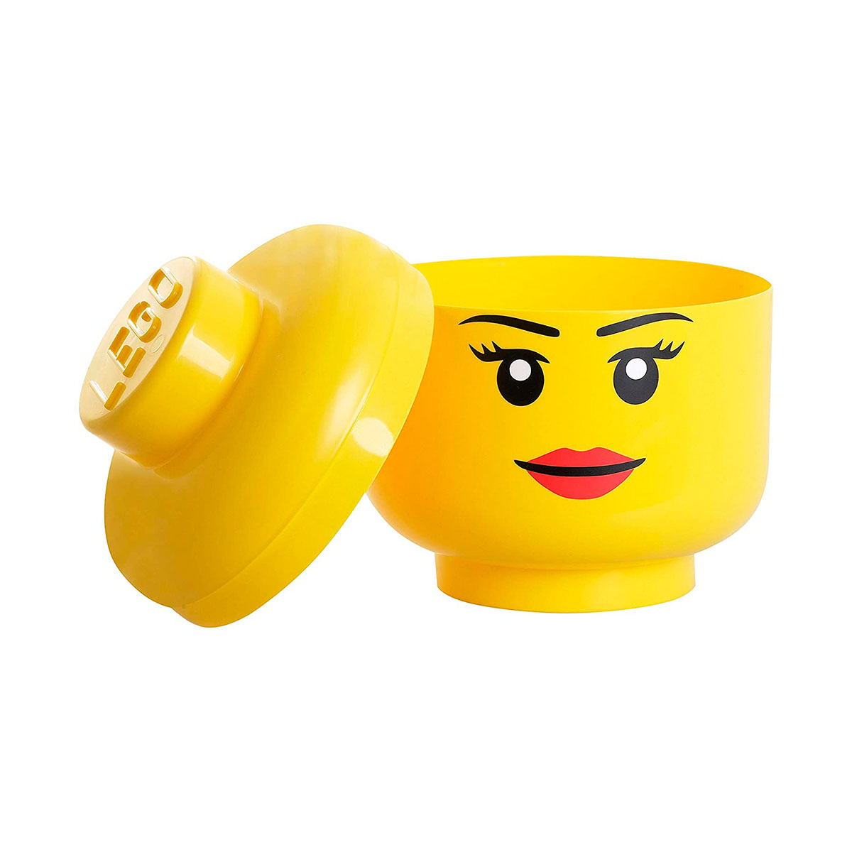 Cabeza Lego Storage de Tamaño Grande para Niña | DelSol