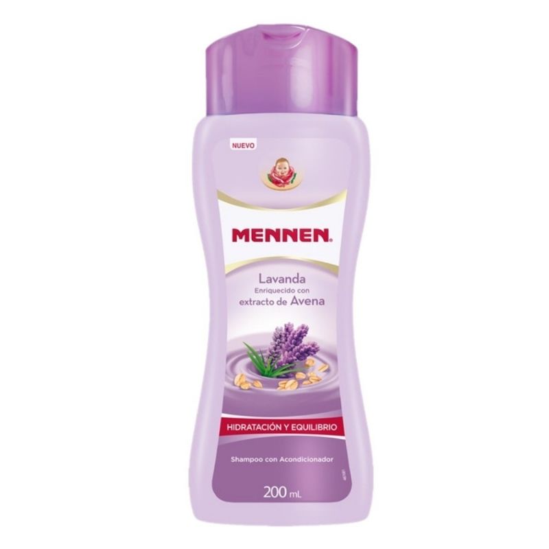 Shampoo con Acondicionador Mennen Hidratación y Equilibrio 200 ml | DelSol