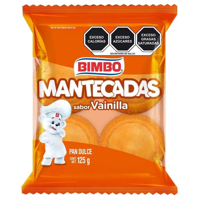 Mantecadas Vainilla Bimbo 125g | DelSol