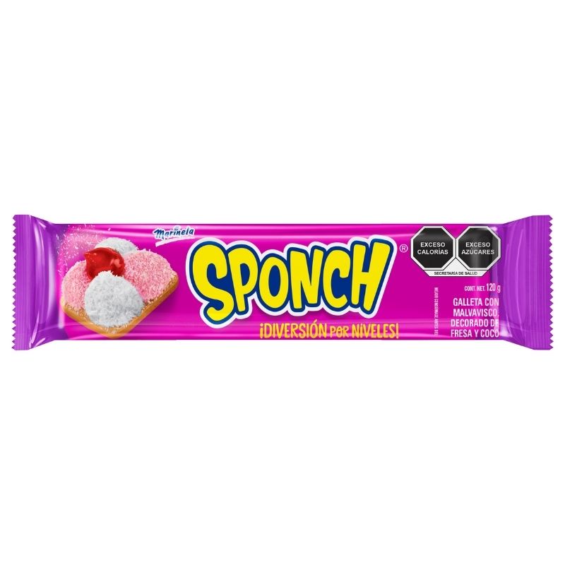 Galletas Sponch Marinela 120g | DelSol