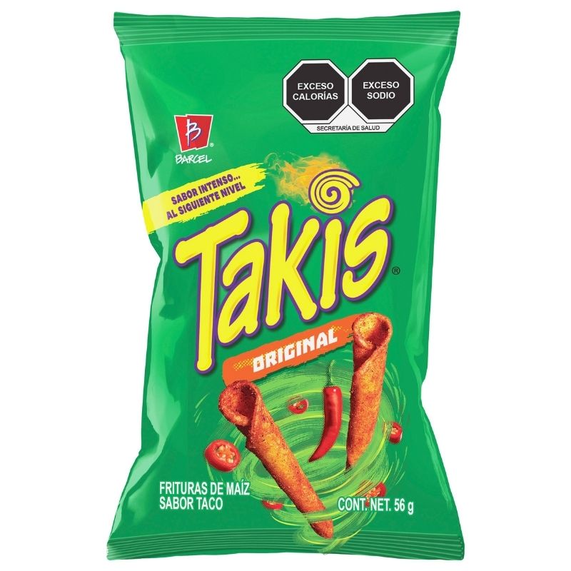 Botana Barcel Takis Verdes 56 g | DelSol
