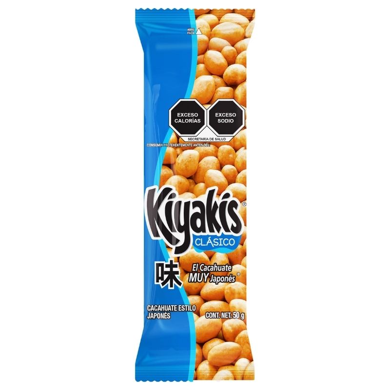 Cacahuates Kiyakis Bar 50grs | DelSol