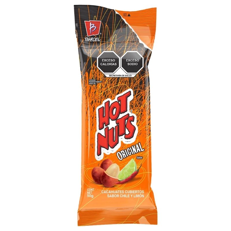 Cacahuates Hot Nuts Original Barcel 50g | DelSol
