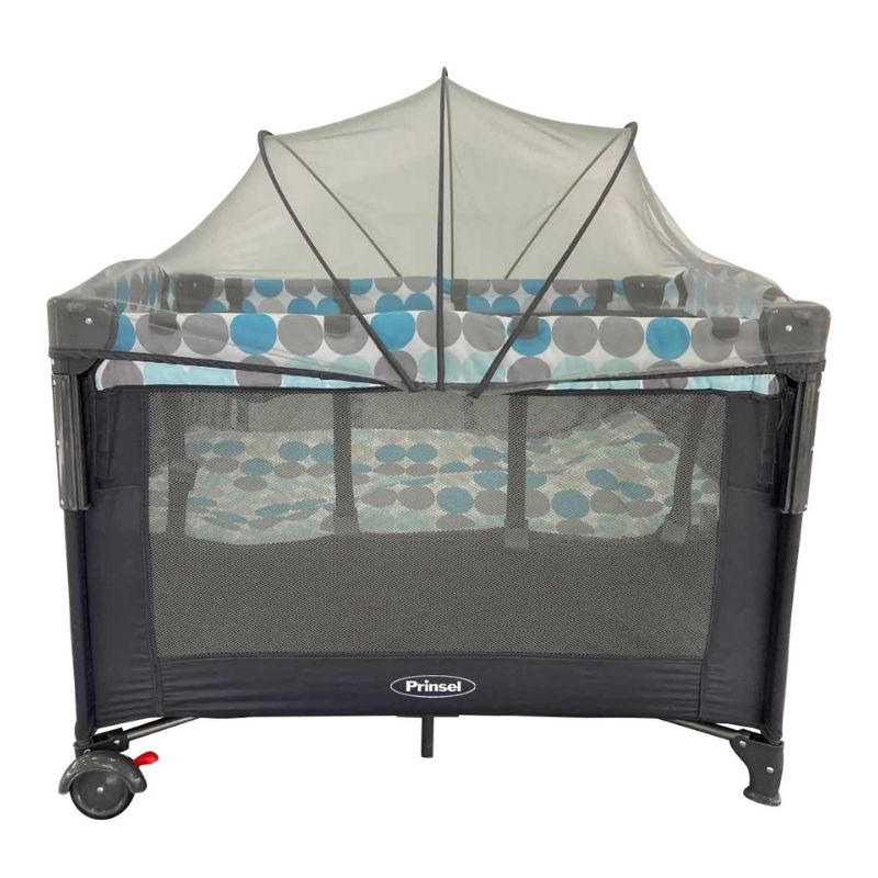 Cuna Baby Colecho Gris Prinsel | DelSol