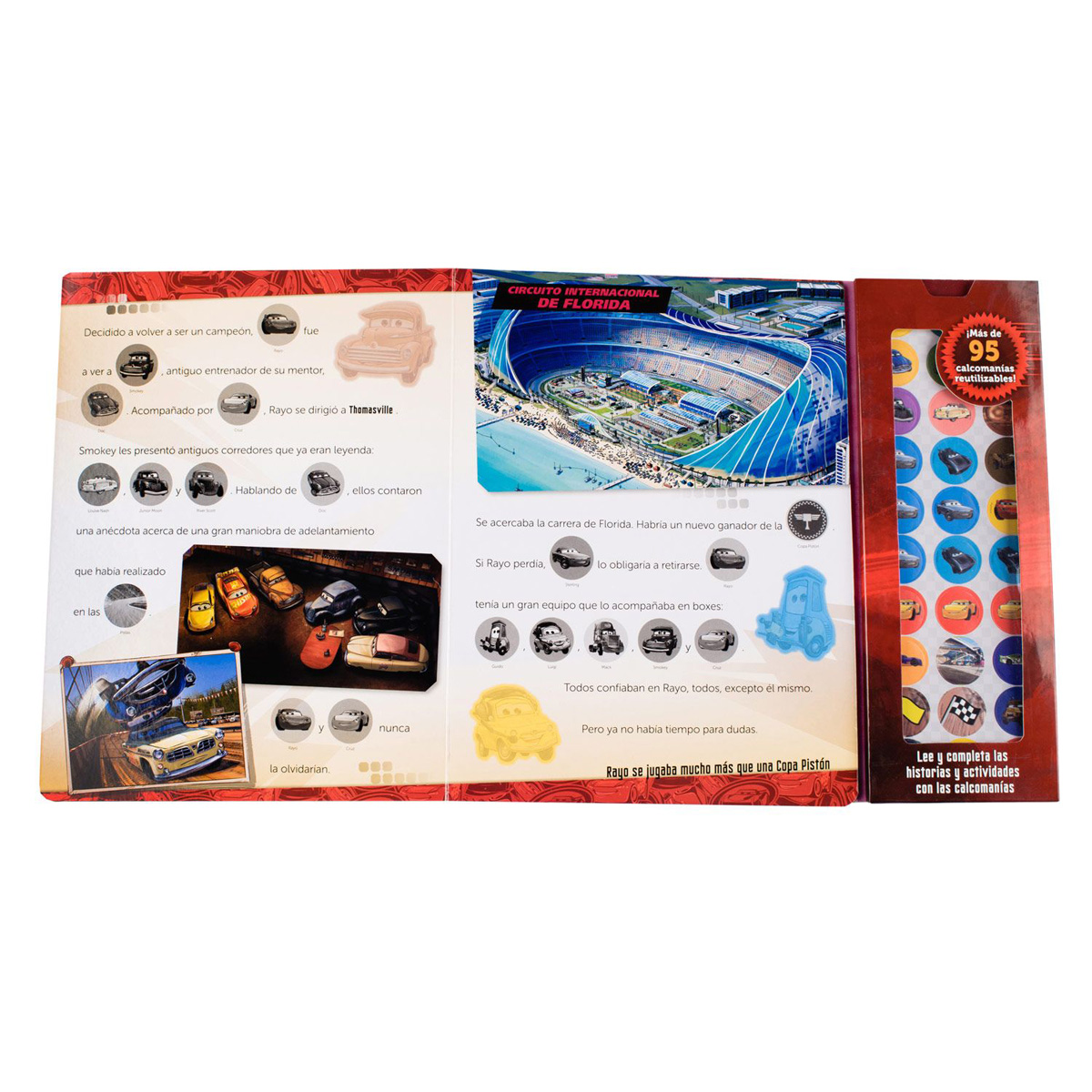 Libro de Cuentos y Actividades Disney Cars Lexus | DelSol